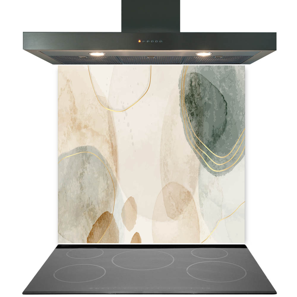 Kitchen Glass Splashback Toughened & Heat Resistant - Design No. 2050 ...