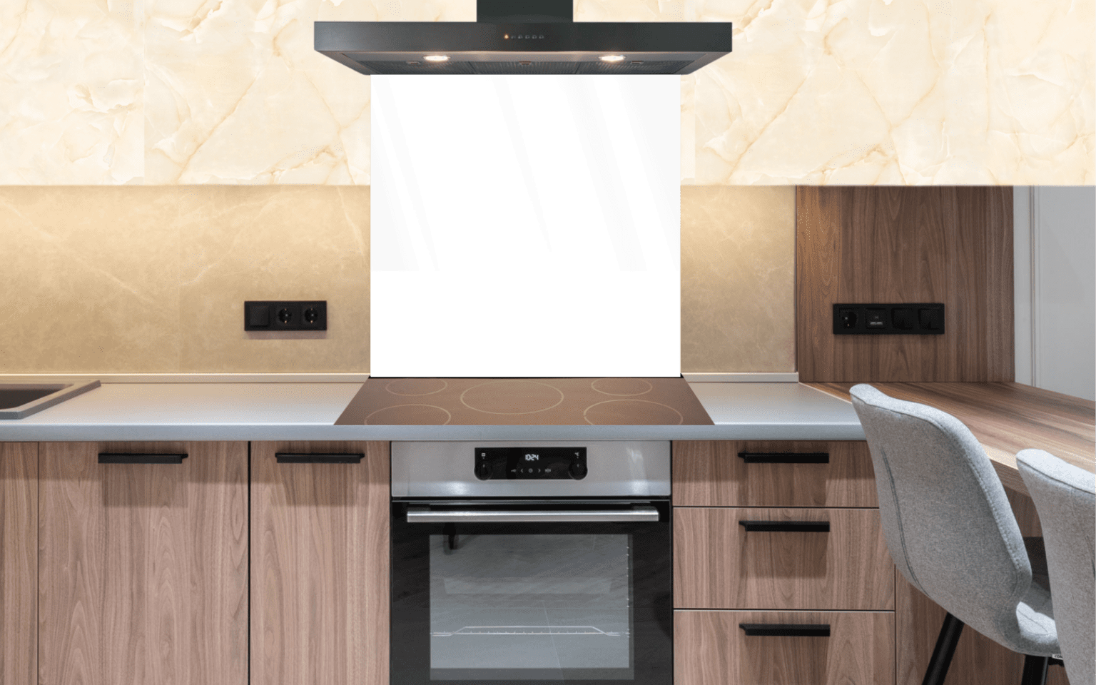 Personalised Printed Kitchen Glass Splashbacks | Colour2Glass